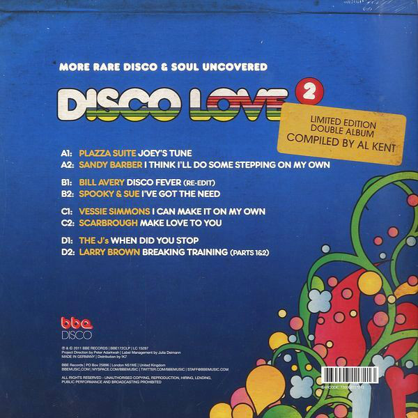 Various - Disco Love 2: More Rare Disco & Soul Uncovered LP | Dig Deep ...