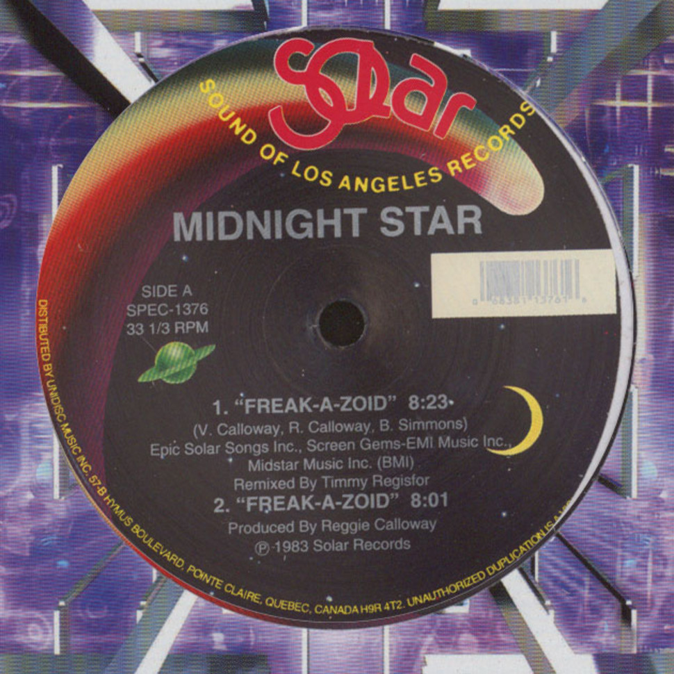 Midnight Star - Freak-A-Zoid / Operator / No Parking On The Dance Floor ...
